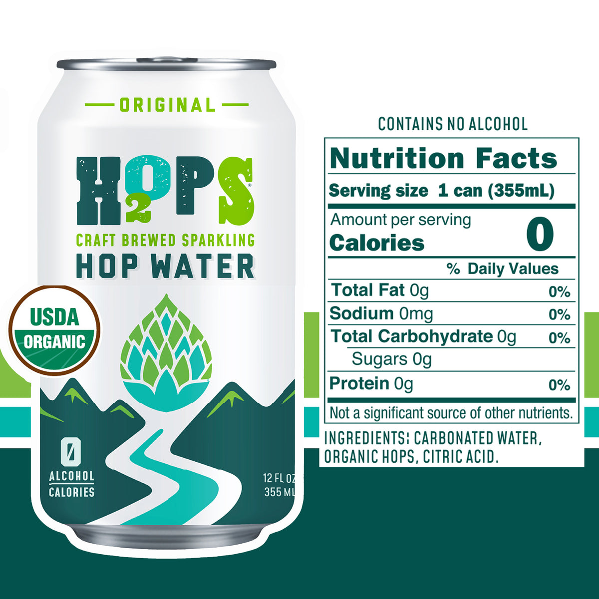 Mixed Pack Hop Water – H2OPS Sparkling Hop Water