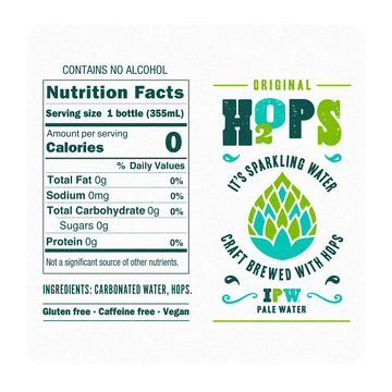Original Hop Water – H2OPS Sparkling Hop Water